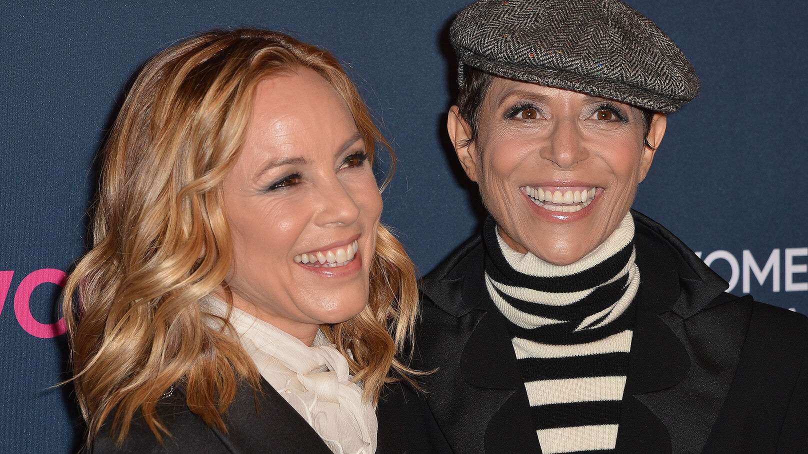 Maria Bello Et Sa Compagne - SuperStars Blog